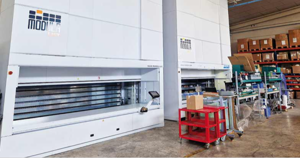 Controlpack suma una nueva unidad del almacén inteligente Modula